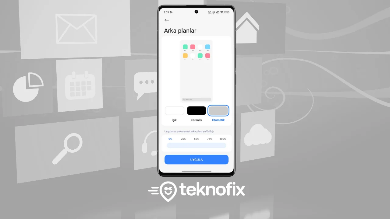 Xiaomi Telefonlarda Uygulama Arka Planları Nasıl Değiştirilir?
